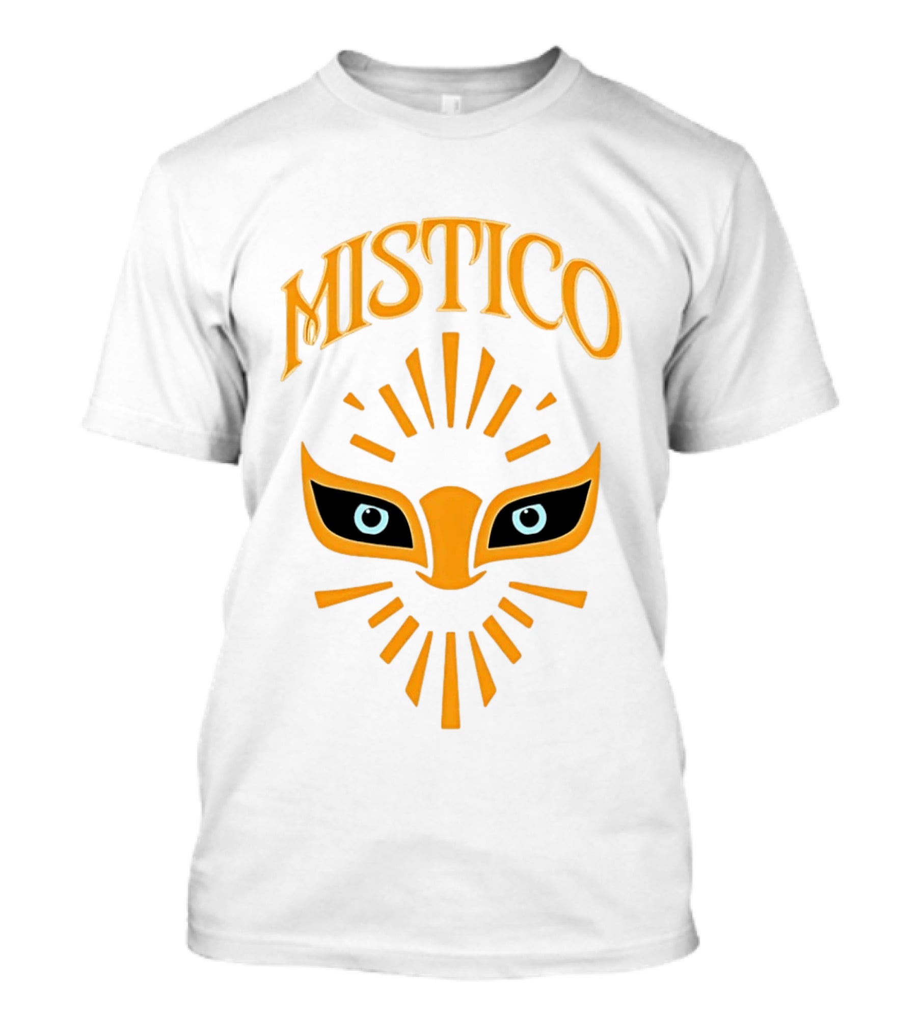 Mistico Mask Iconic Symbol With Radiant T-Shirt