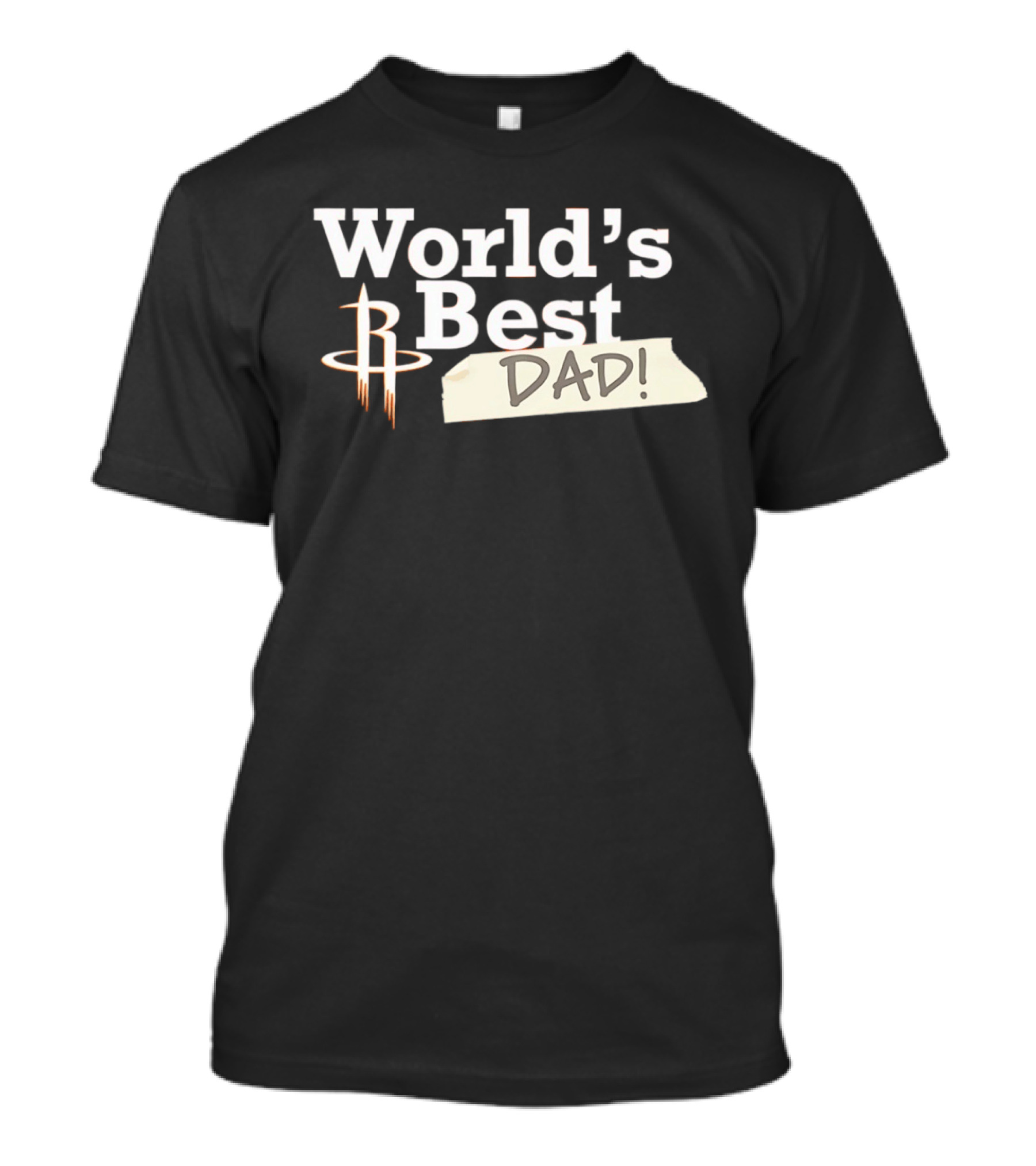 Houston Rockets World's Best Dad 2026 Dad! T-Shirt