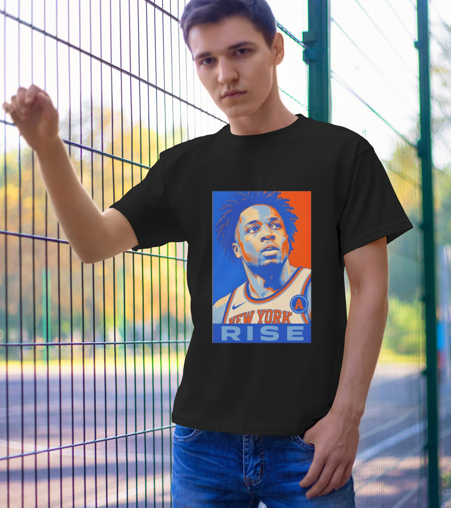New York Knicks Rise OG Anunoby 2026 NBA Hope T-Shirt