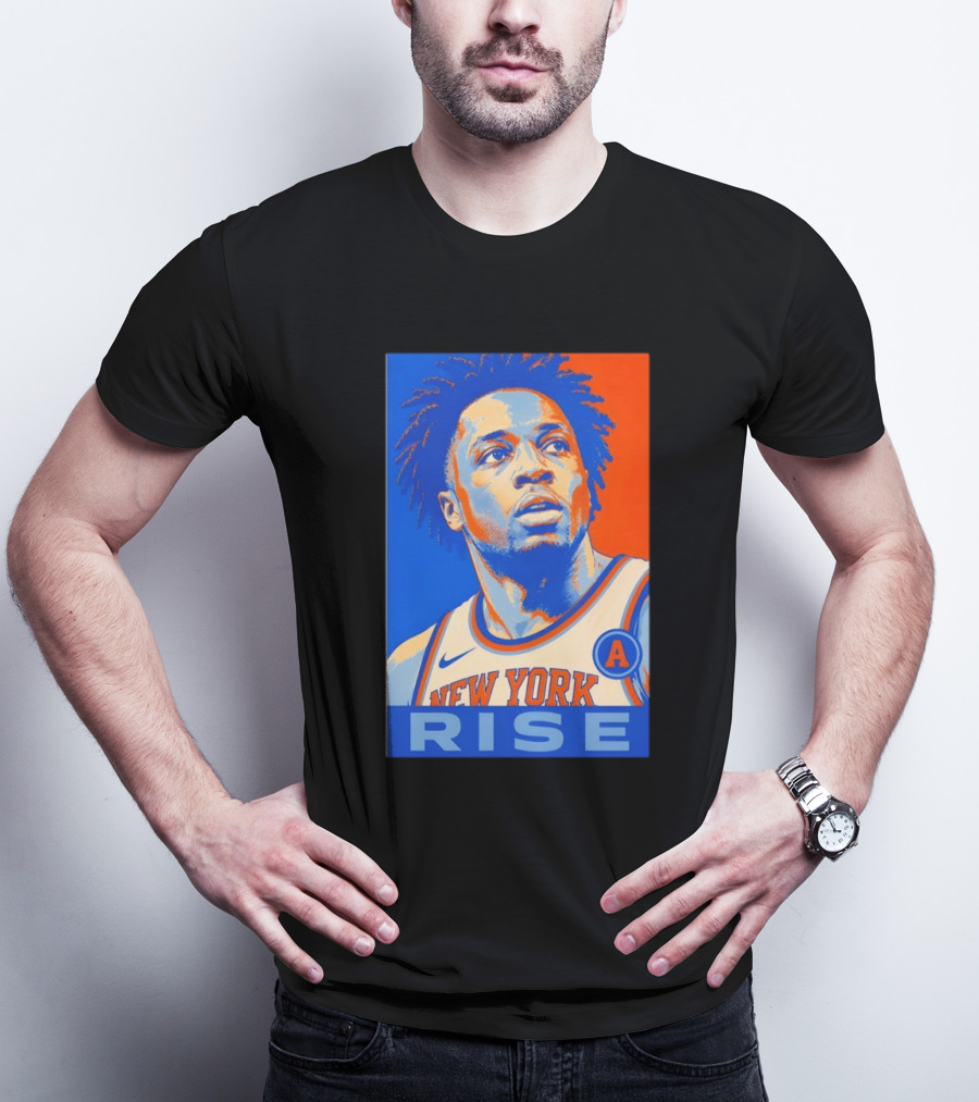 New York Knicks Rise OG Anunoby 2026 NBA Hope T-Shirt