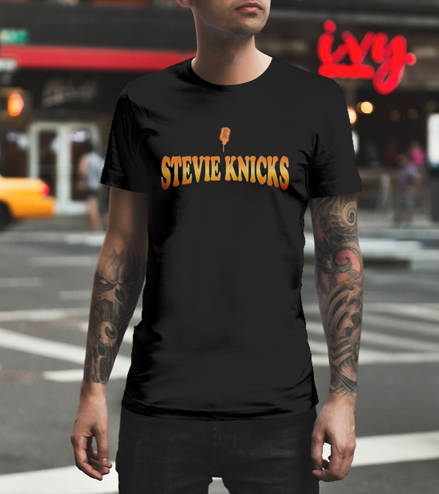 Stevie Knicks Microphone T-Shirt