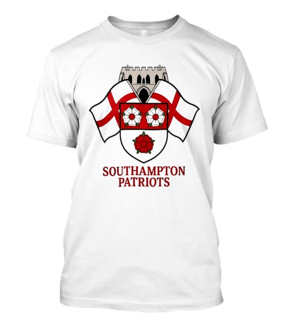 Southampton Patriots Emblem Red And Green Heraldry Crest T-Shirt