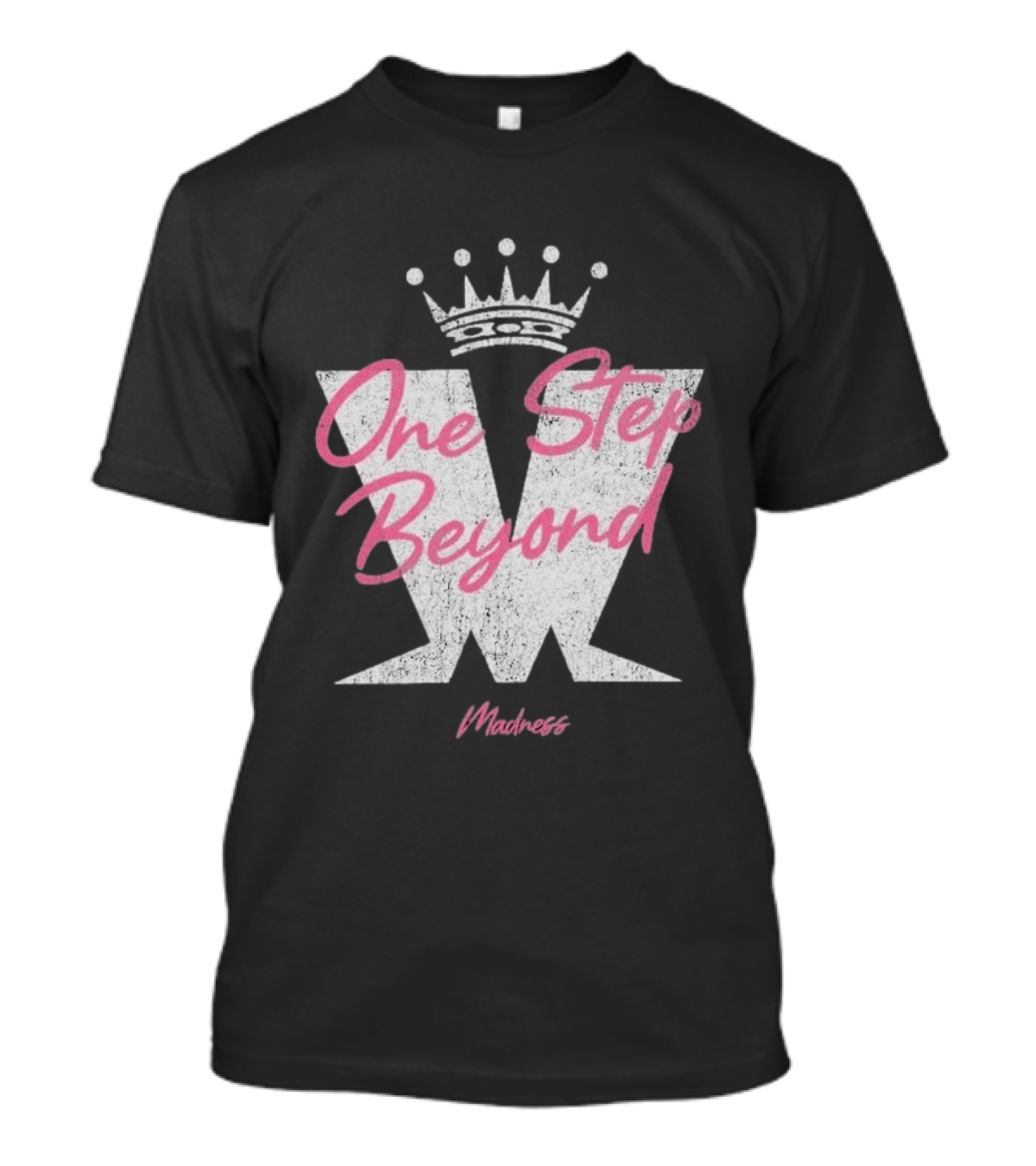 Madness One Step Beyond Crown Pink W T-Shirt