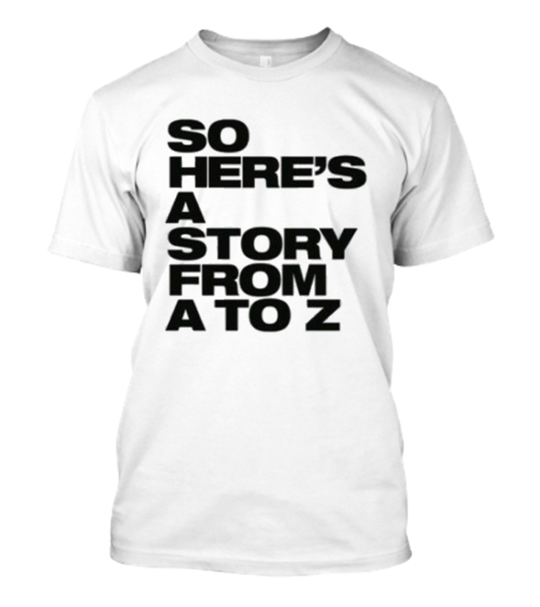 Spice Girls So Here's A Story From A To Z T-Shirt