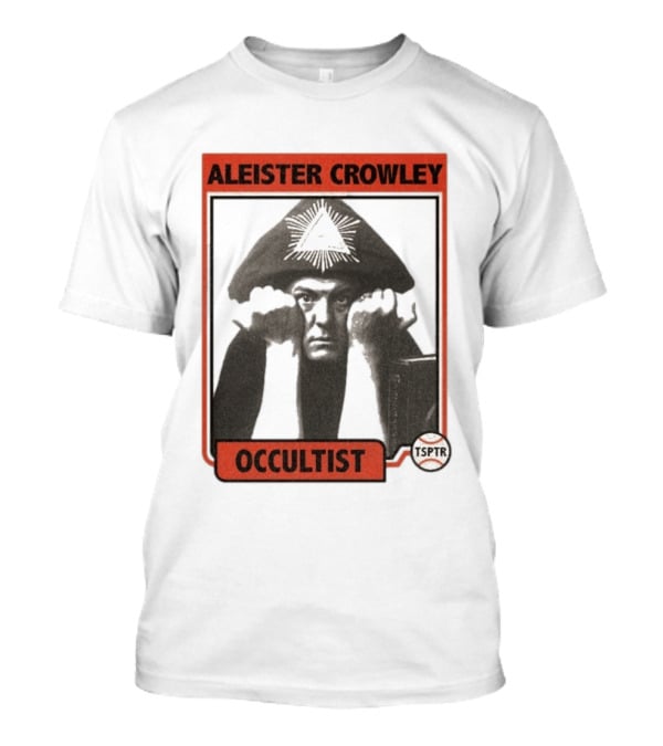 Aleister Crowley Occultist TSPTR Baseball Raglan T-Shirt