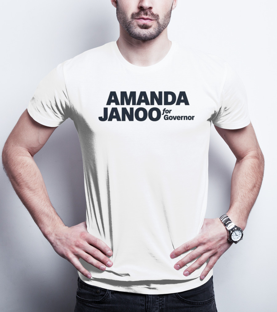 Amanda Janoo For Governor 2026 Campaign T-Shirt
