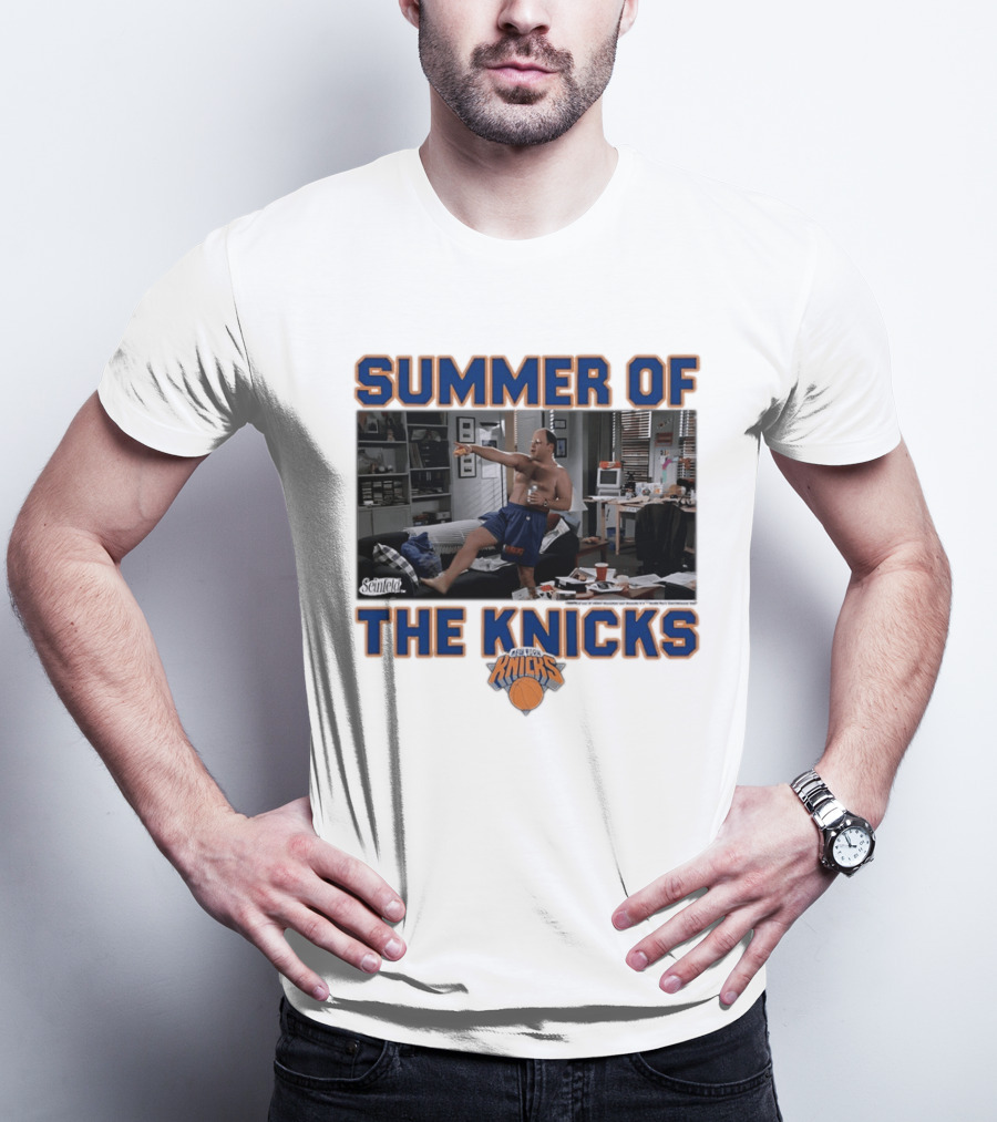 Summer Of The Knicks George Costanza Seinfeld New York Knicks Basketball T-Shirt