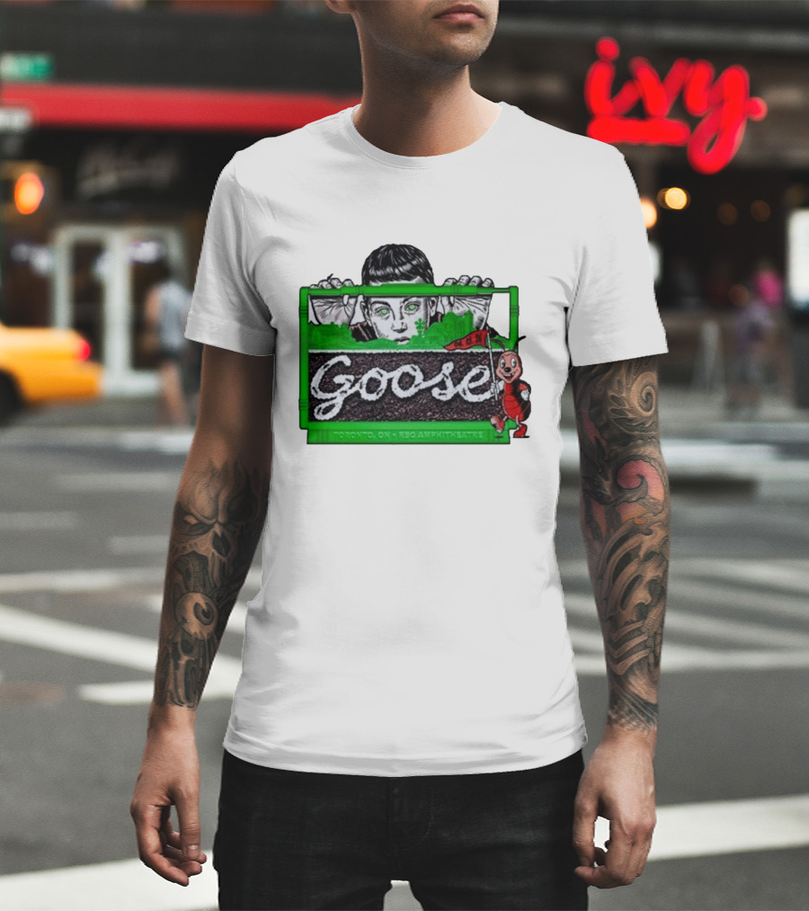 Goose June 13 2026 RBC Amphitheatre Toronto ON O.G.A.L Giant Kid And Ant T-Shirt