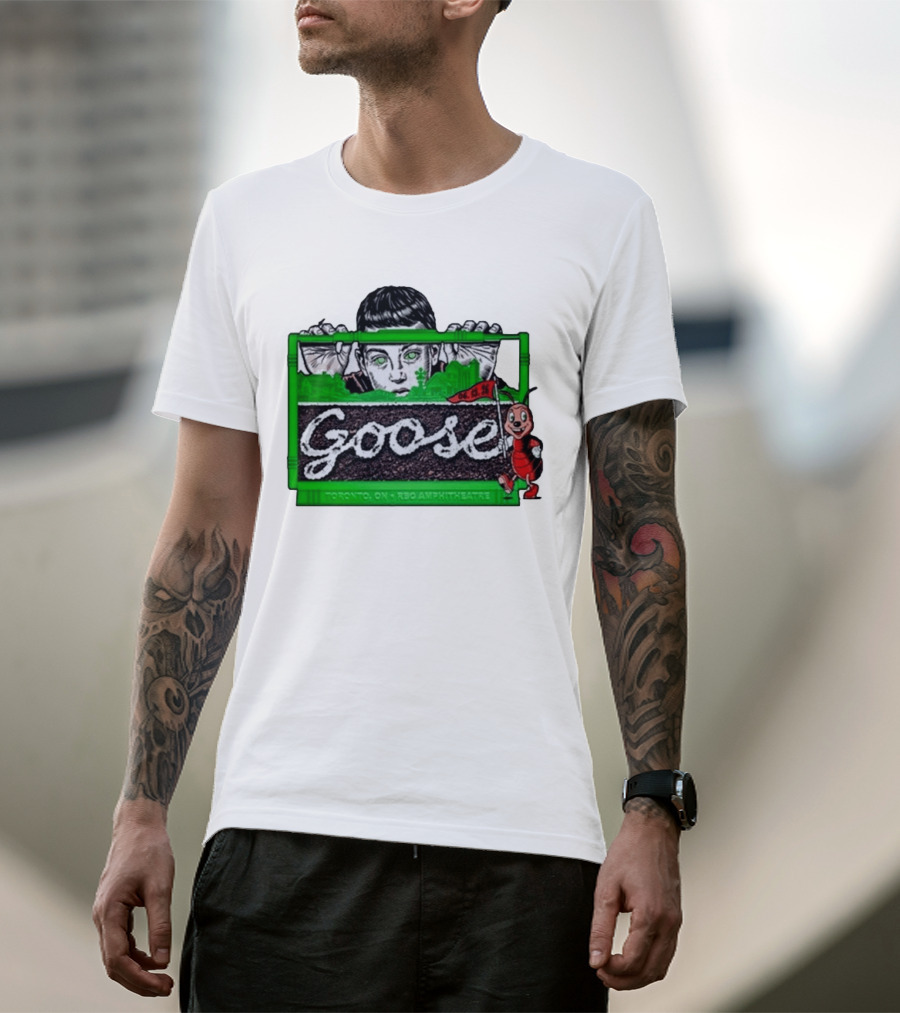Goose June 13 2026 RBC Amphitheatre Toronto ON O.G.A.L Giant Kid And Ant T-Shirt
