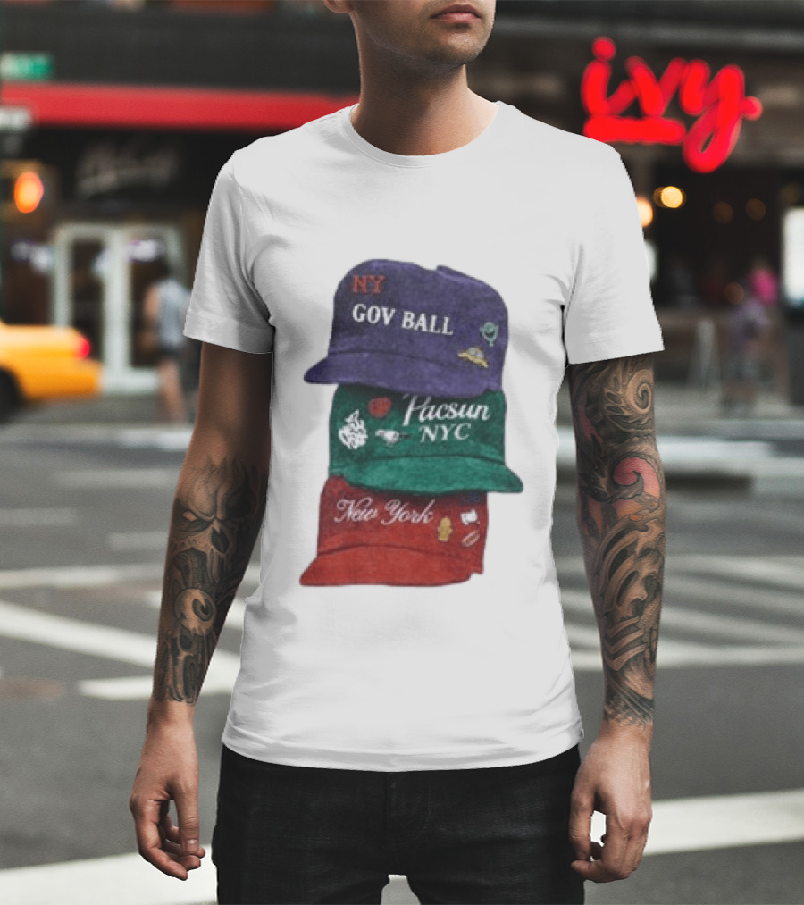 Governors Ball NY Pacsun New York NYC Gov Ball T-Shirt