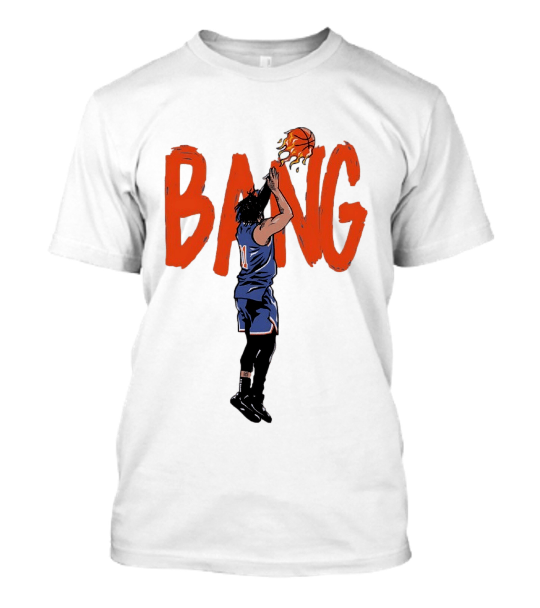 BANG Jalen Brunson New York Knicks NBA Basketball T-Shirt