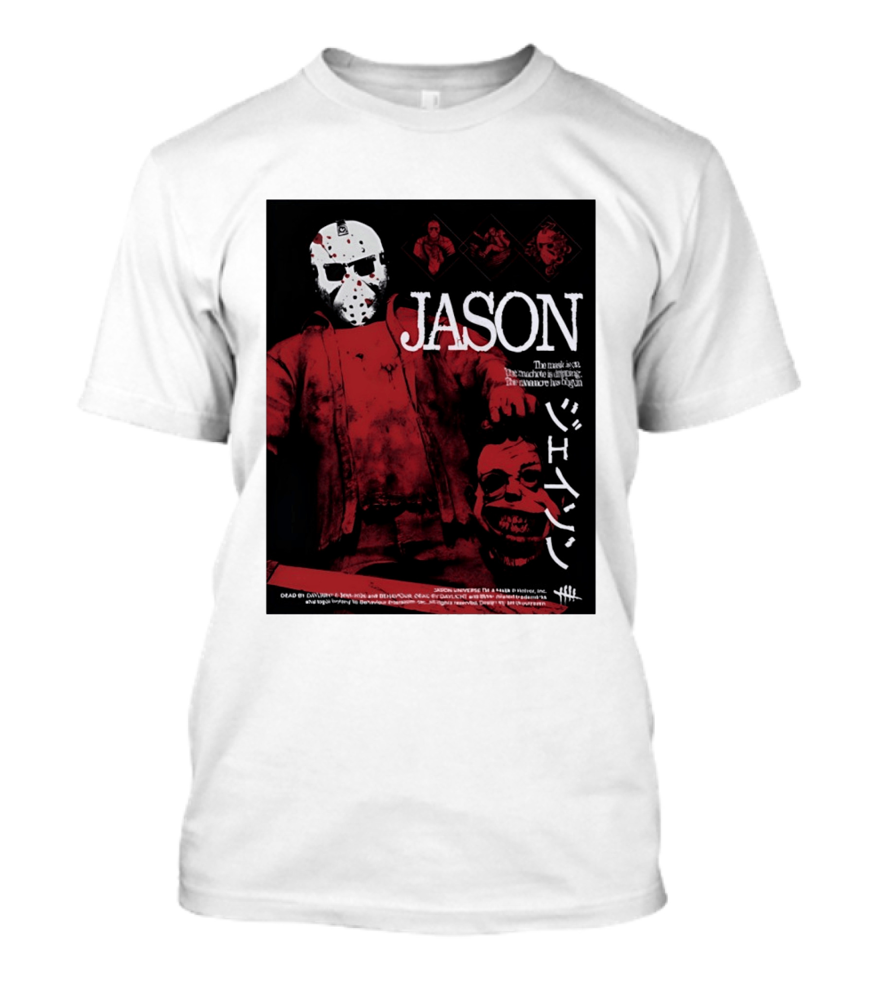 Jason Voorhees Slasher Movie Japanese T-Shirt