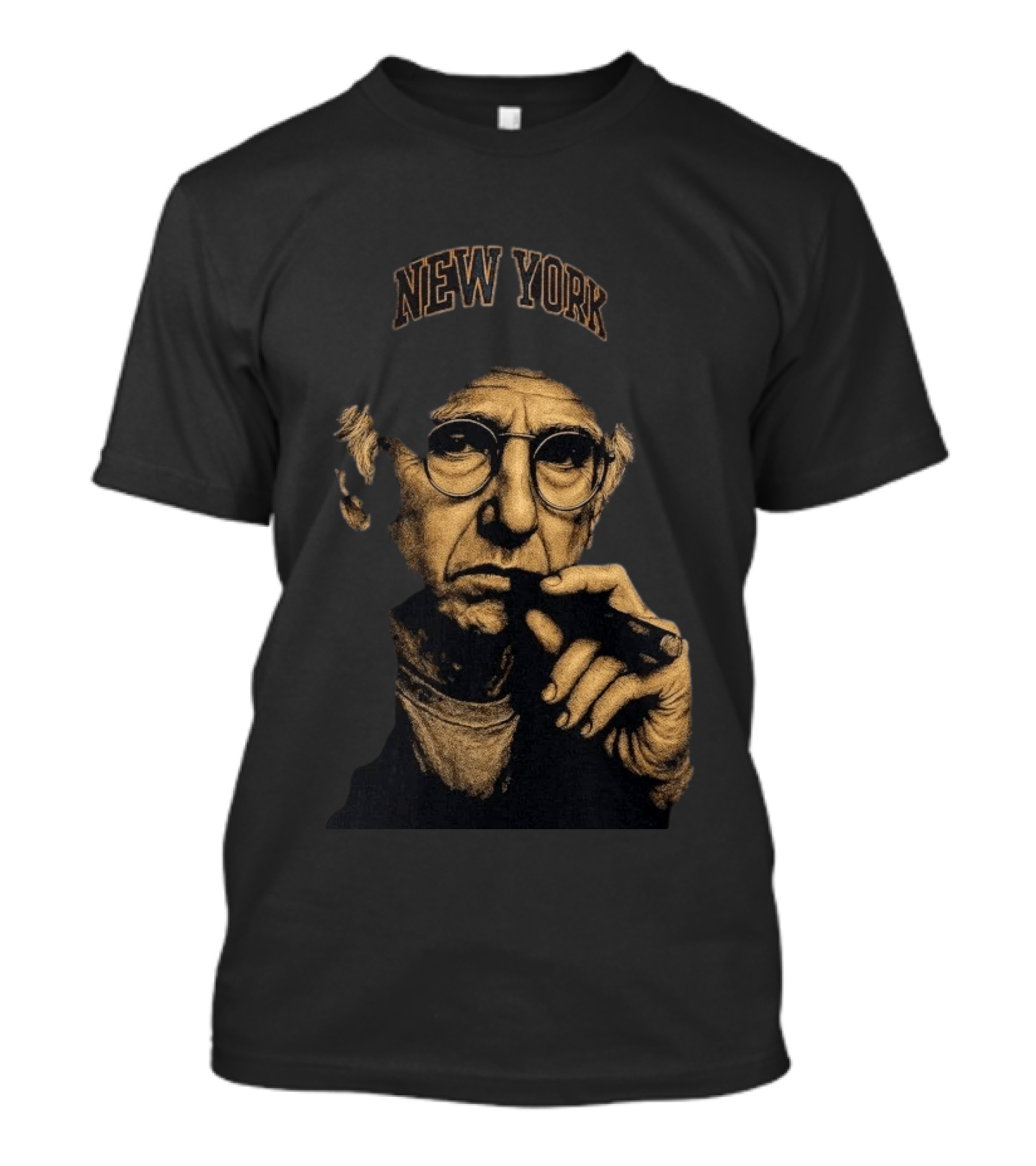 Larry David New York Knicks Cigar T-Shirt