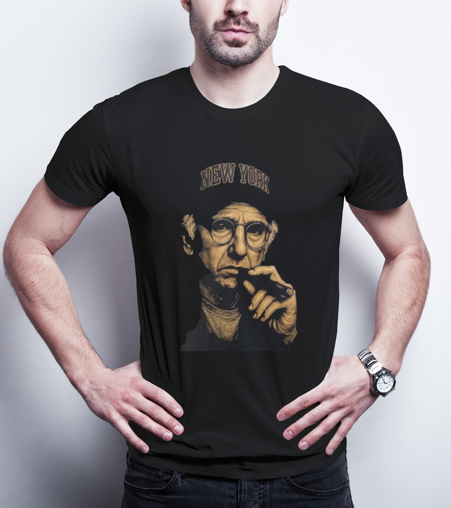Larry David New York Knicks Cigar T-Shirt