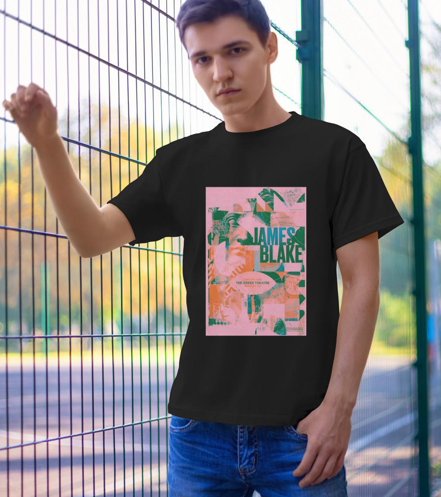 James Blake June 11 2026 Greek Theatre Berkeley CA T-Shirt