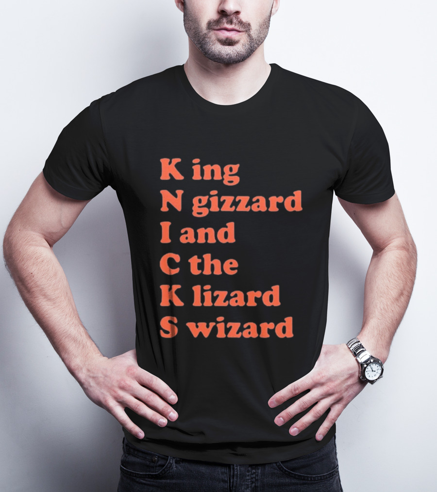 King Gizzard And The Lizard Wizard Knicks Collaboration T-Shirt