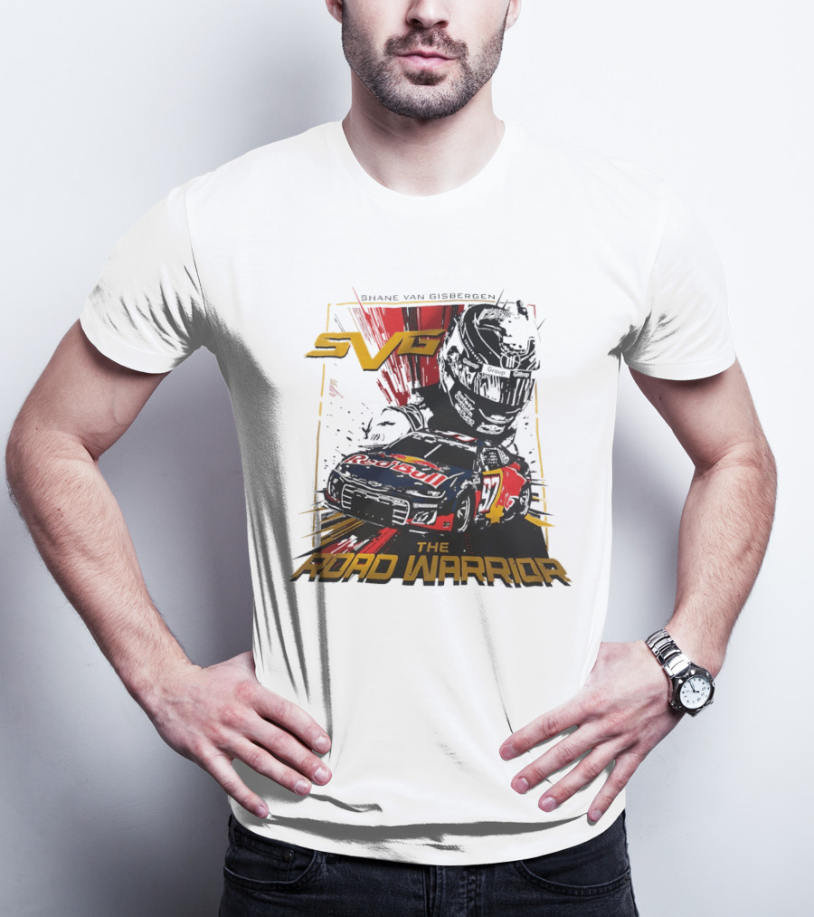 Shane Van Gisbergen SVG The Road Warrior Nascar Trackhouse Racing T-Shirt