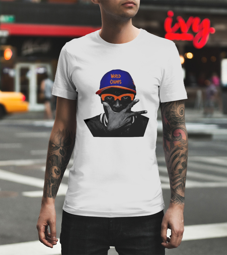 Spike Lee Knicks World Champs Alway Knicks T-Shirt