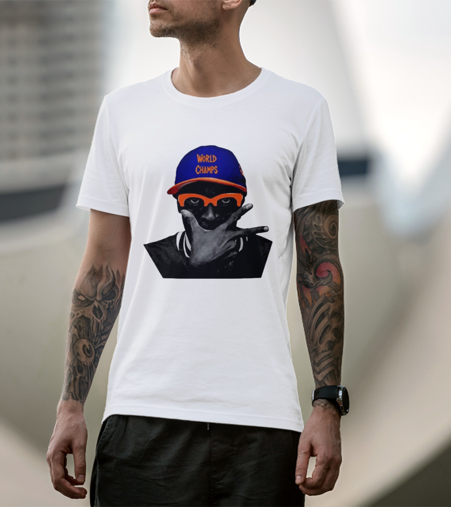 Spike Lee Knicks World Champs Alway Knicks T-Shirt