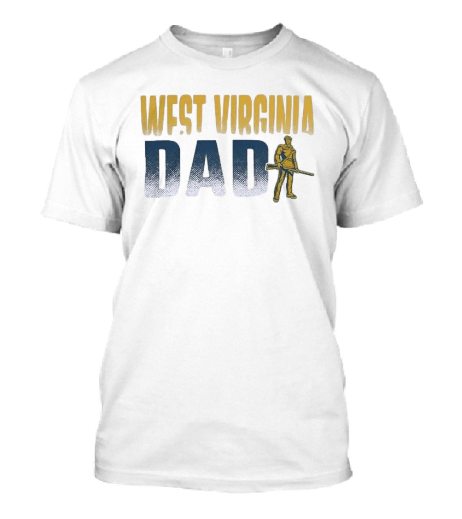 West Virginia Dad Mountaineer Spirit T-Shirt