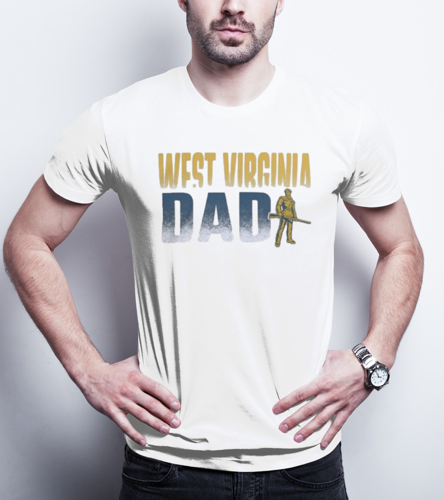 West Virginia Dad Mountaineer Spirit T-Shirt