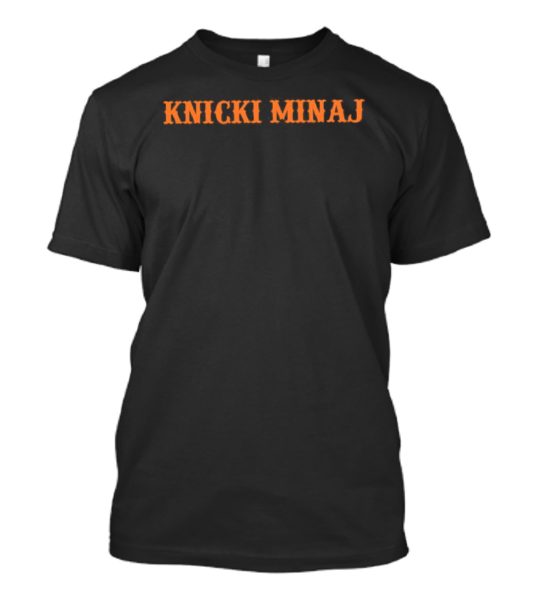 New York Knicks Knicki Minaj Bold Orange T-Shirt
