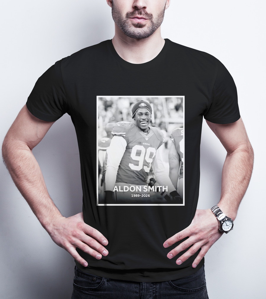 In Memory Of Aldon Smith 49ers 1989 2026 T-Shirt