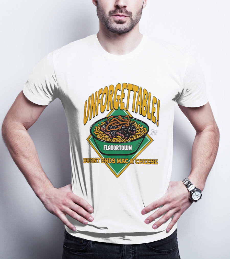 Unforgettable Flavortown Burnt Ends Mac & Cheese T-Shirt
