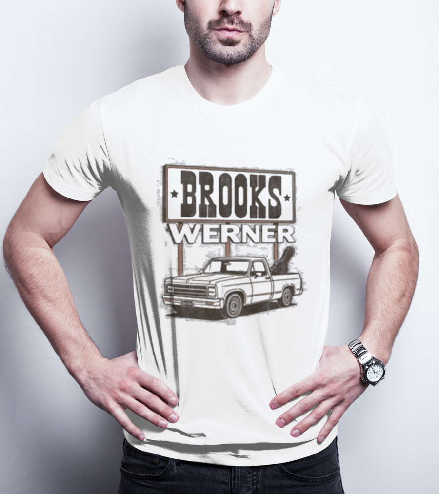 Brooks Werner Vintage Truck Billboard T-Shirt