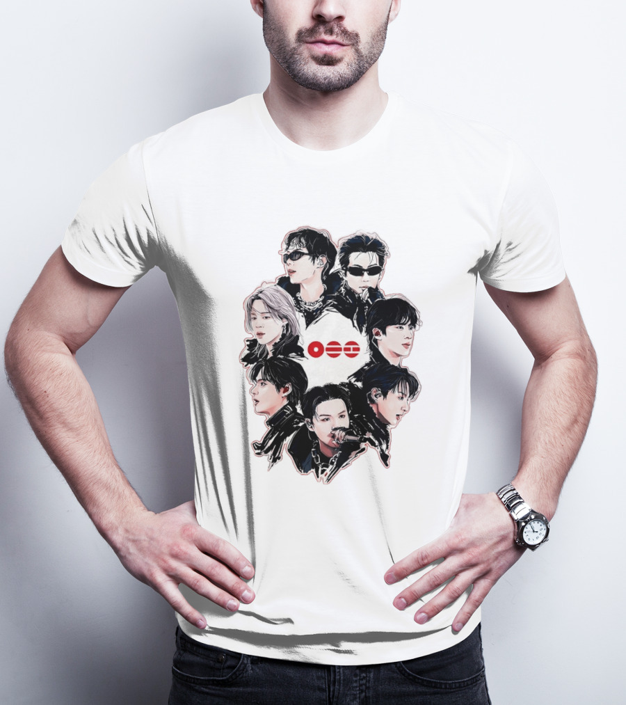 BTS Kpop ARMY Concert Seven Members T-Shirt