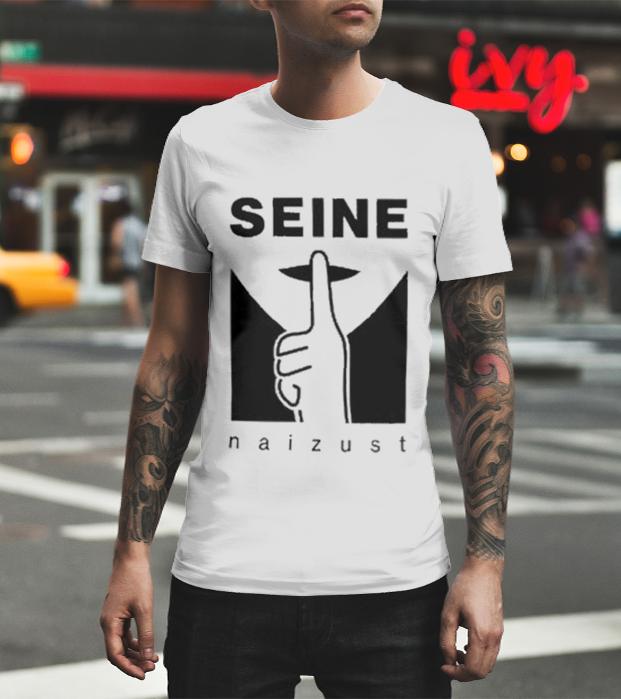 Seine Naizust Bandcamp Finger Gesture T-Shirt