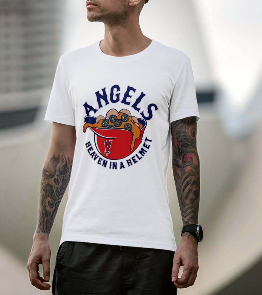 Los Angeles Angels Heaven In A Helmet T-Shirt