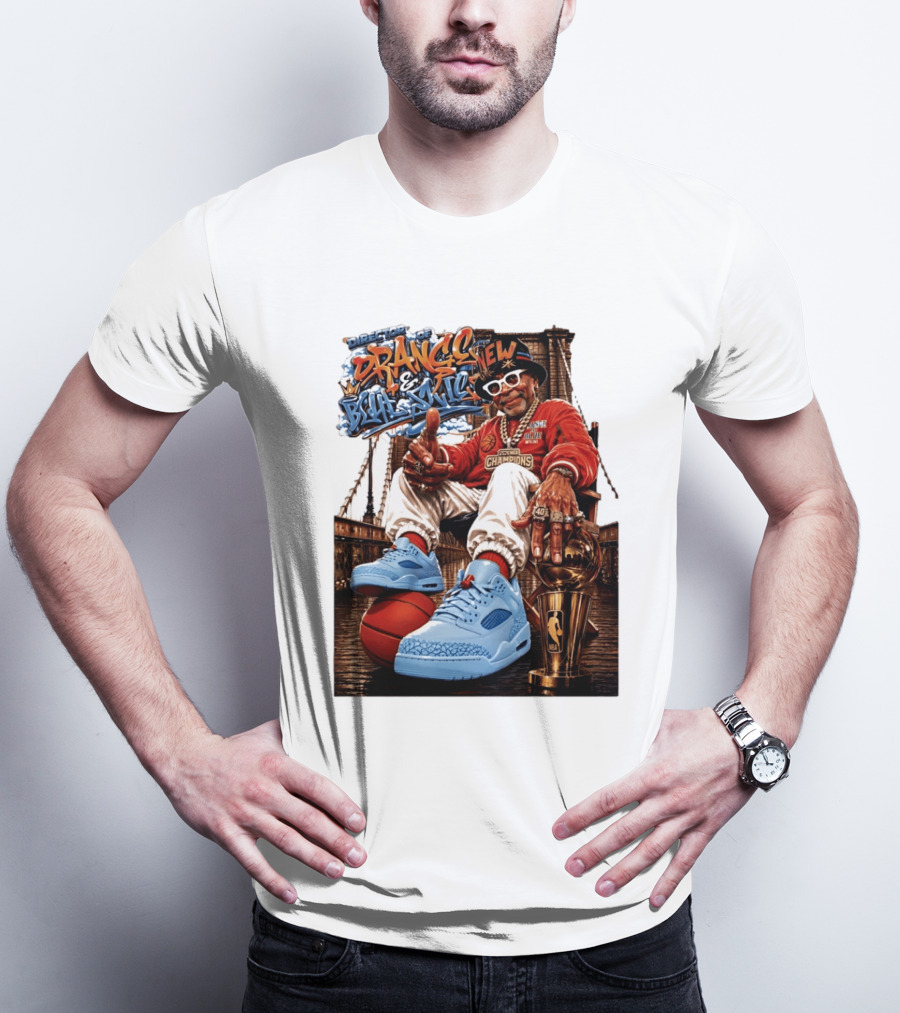 Director Orange And Blue New Champions NBA Basketball T-Shirt
