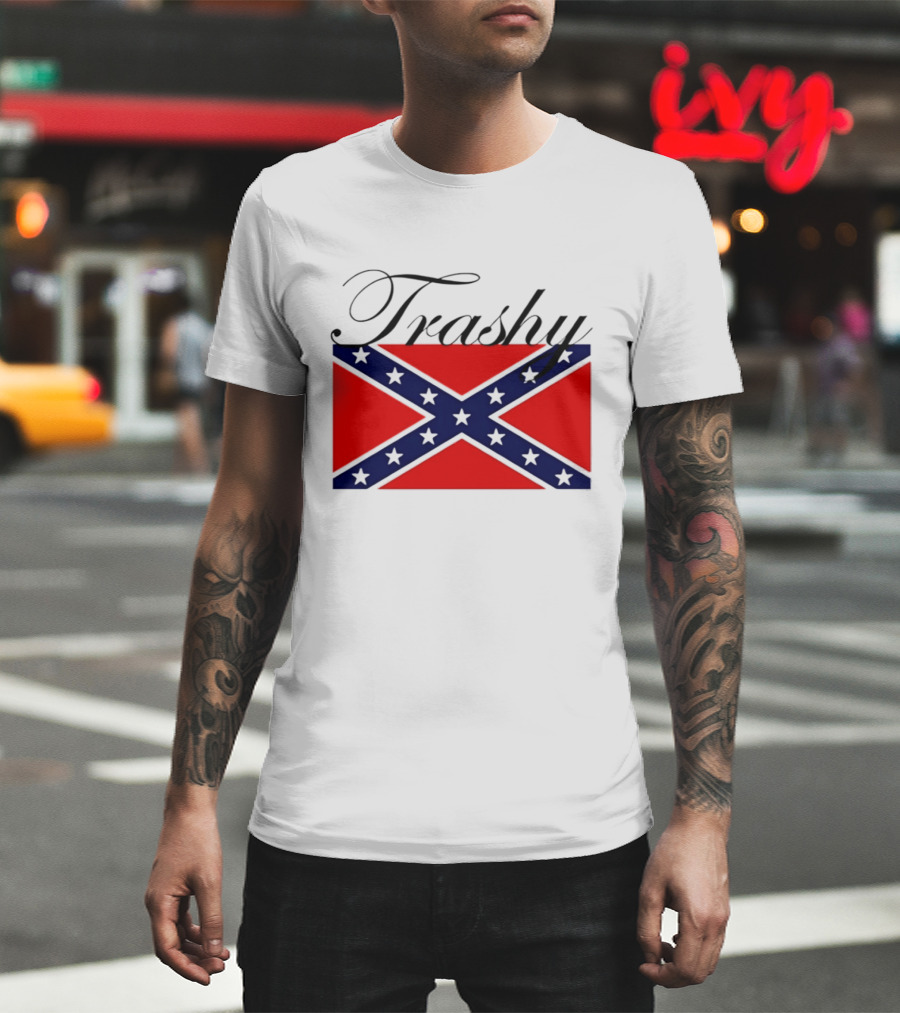 Trashy Confederate Flag Classic T-Shirt
