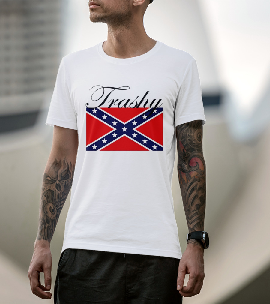 Trashy Confederate Flag Classic T-Shirt