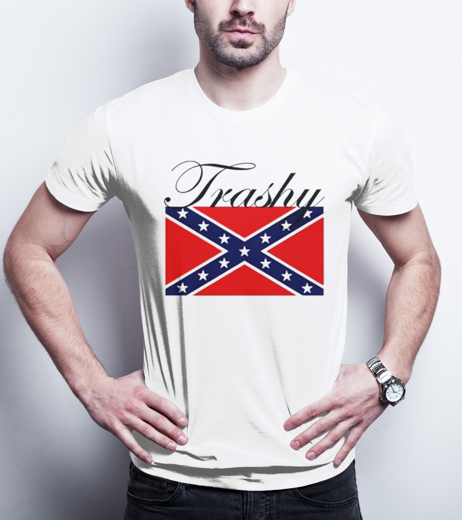 Trashy Confederate Flag Classic T-Shirt