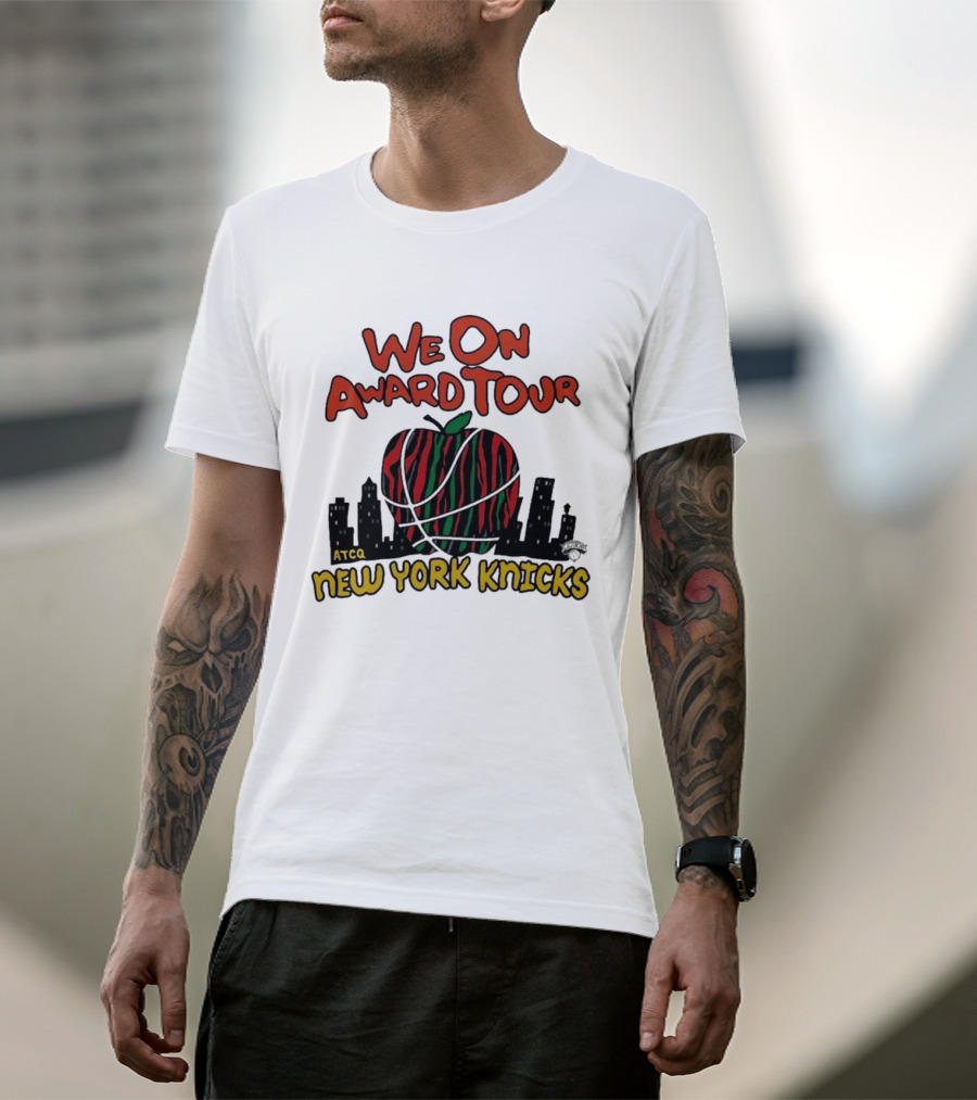 We On Award Tour A Tribe Called Quest New York Knicks T-Shirt
