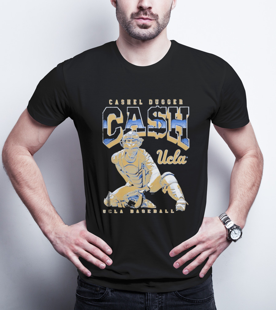 Cashel Dugger UCLA Baseball CASH Bruins Posing T-Shirt