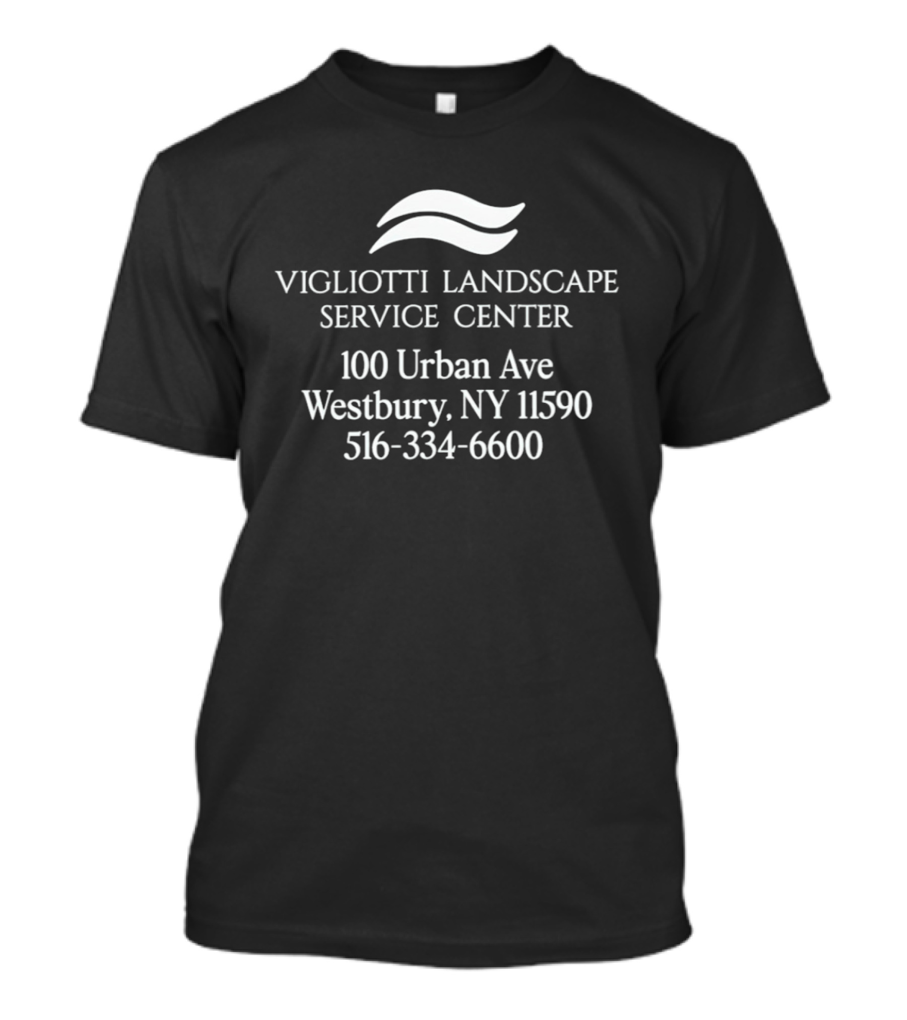 Vigliotti Landscape Service Center 100 Urban Ave Westbury NY 11590 516 334 6600 T-Shirt