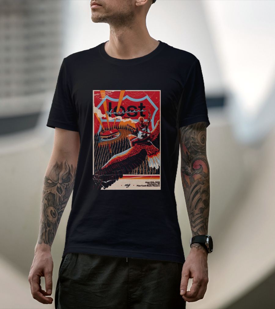 MCK Lost Americana Tour June 16 2026 Clarkston MI Pine Knob Music Theatre T-Shirt