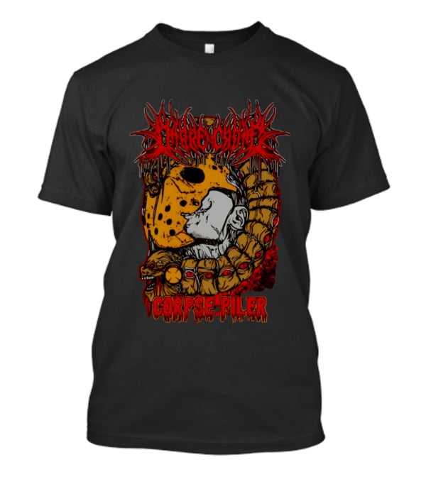 Darren Crowe Corpse Piler Skull And Serpents Hell T-Shirt