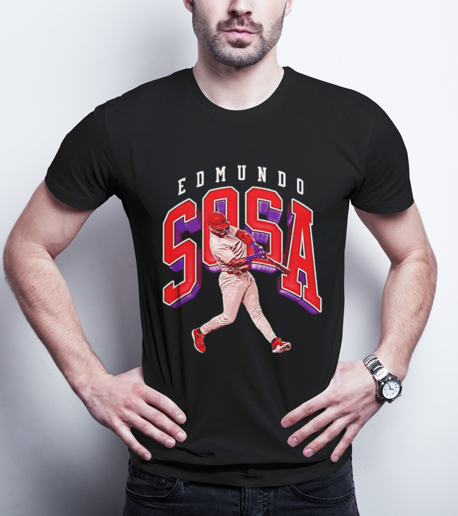 Edmundo Sosa Philadelphia Phillies Baseball Collegiate T-Shirt