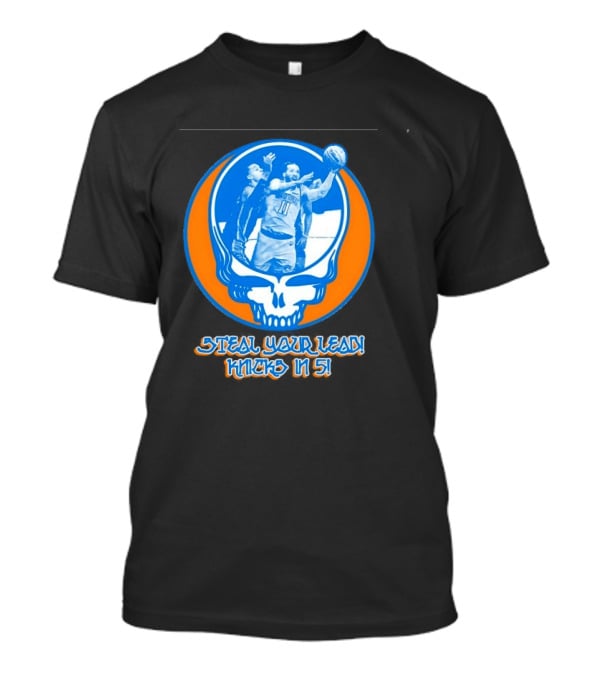 New York Knicks Jalen Brunson Steal Your Lead Knicks In 5 T-Shirt