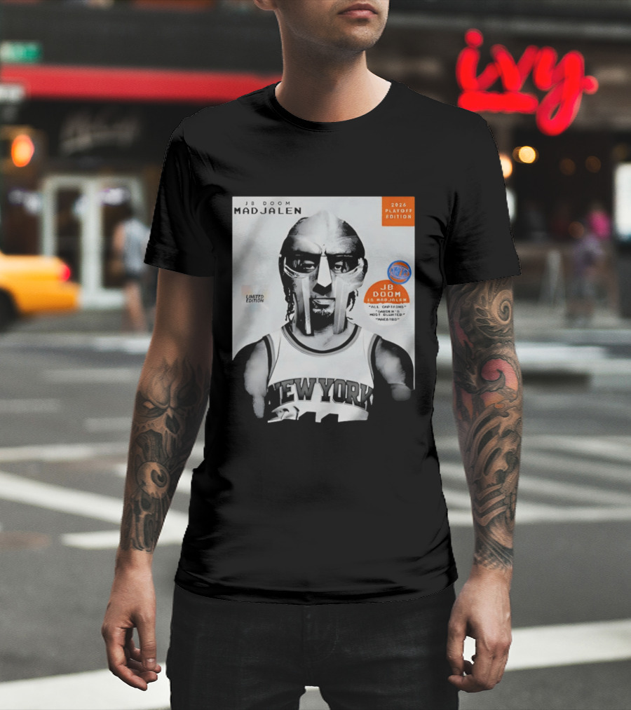 JB Doom Mad Jalen New York Knicks 2026 Playoff Edition Limited Edition T-Shirt