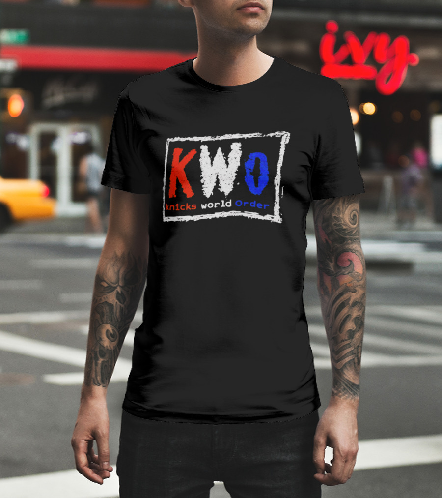 KWO Knicks World Order New York 2026 NBA Champs T-Shirt