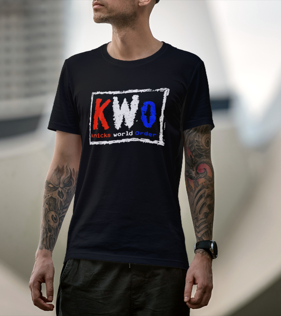 KWO Knicks World Order New York 2026 NBA Champs T-Shirt