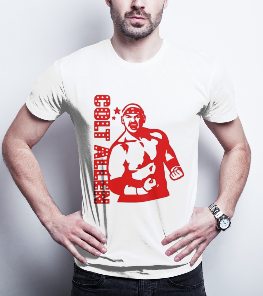 Bald Eagle Colt Allen Red Bold Star Striker T-Shirt
