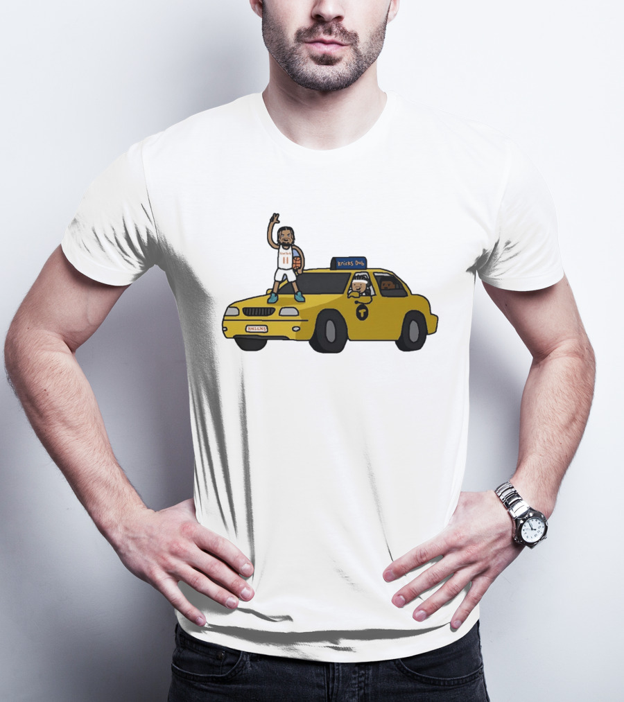 Jalen Brunson New York Knicks Dub Taxi Knicks Dub T-Shirt