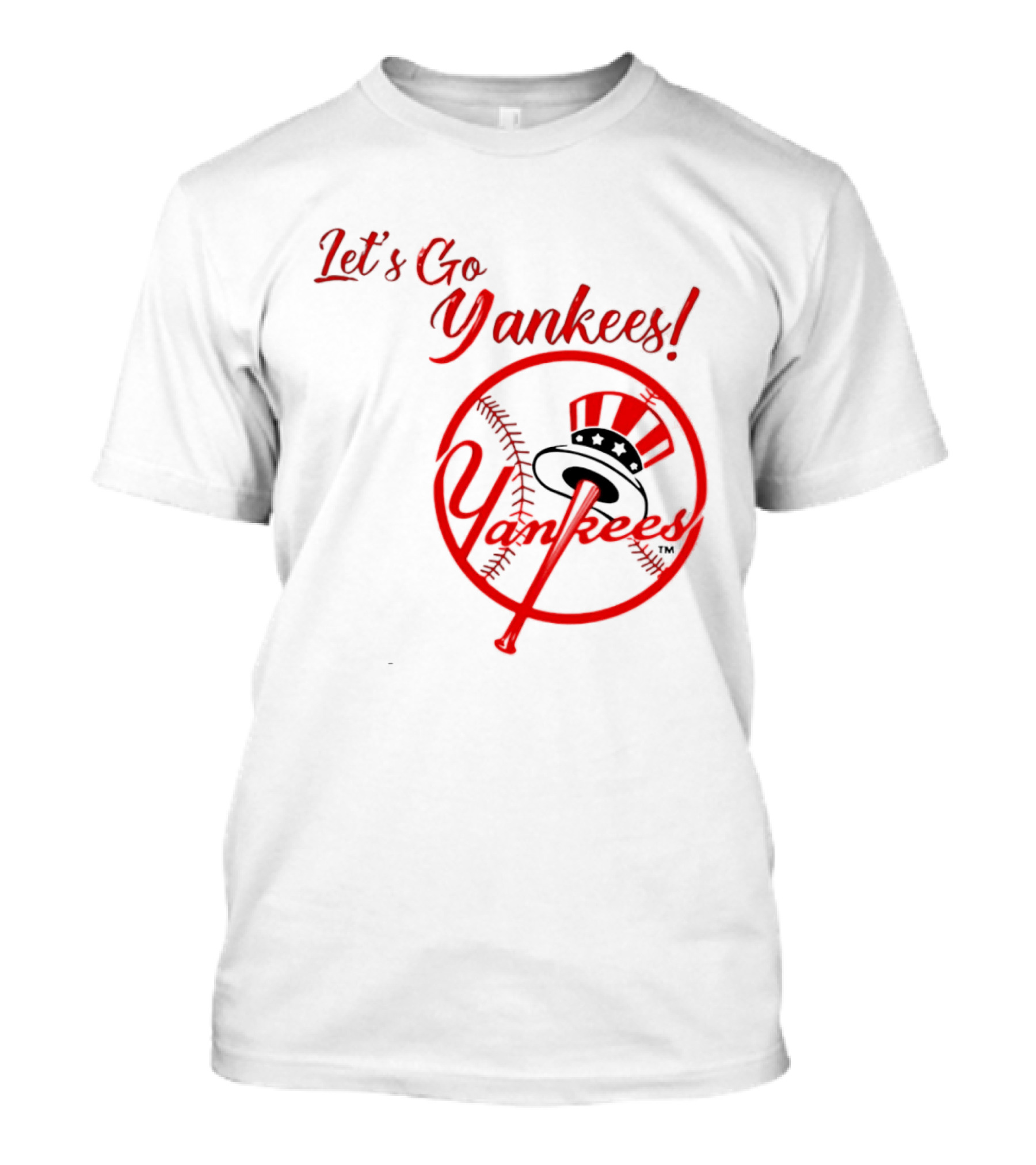 Let's Go Yankees Baseball Team Supporter's Edition T-Shirt