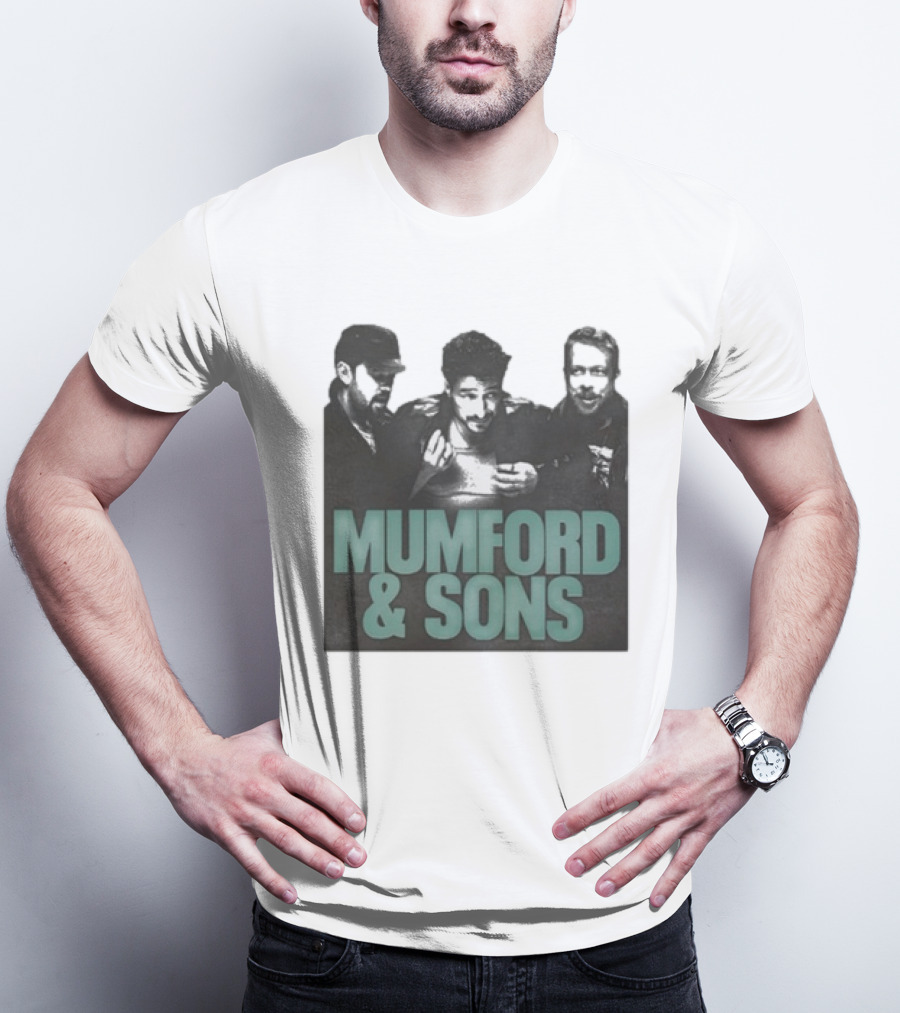 Mumford And Sons Bone Photo Prizefighter North America Tour 2026 T-Shirt